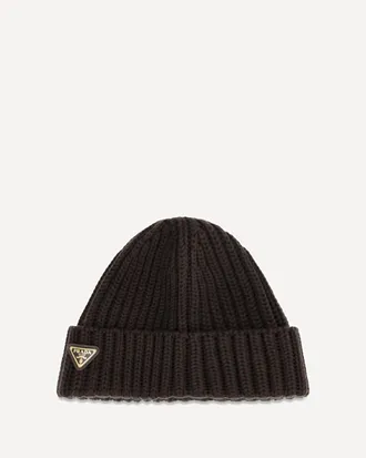 Prada Virgin wool Beanie Hat Female M