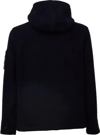Stone Island Heavy Melton Jacket - Navy