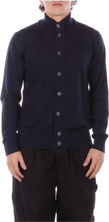 Alpha Studio Homme, Pulls, Bleu, Taille: 3XL Maglia Cardigan