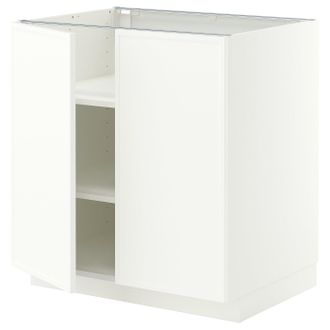 IKEA METOD Unterschrank m B&ouml;den/2T&uuml;ren