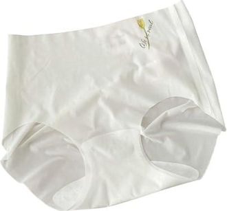 Generic Culotte sans Couture Femme Culotte Femme sans Couture Culotte Femme De Classique Taille Mi-Haute Grande Taille Protection Physiologique Pure Crotch Re