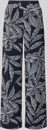 Vera Mont Hose im Allover-Look mit Eingrifftaschen