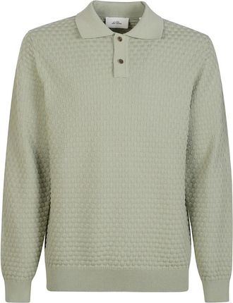 Les Deux Homme, Tops, Vert, Taille: L Polo Chemises