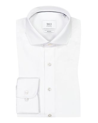 Eterna Hemd aus Baumwolle, Slim Fit in