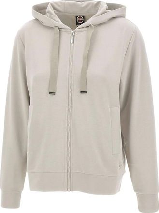Colmar Femme, Sport, Beige, Taille: 44 FR SweaT-shirt zipp&eacute; int&eacute;gral