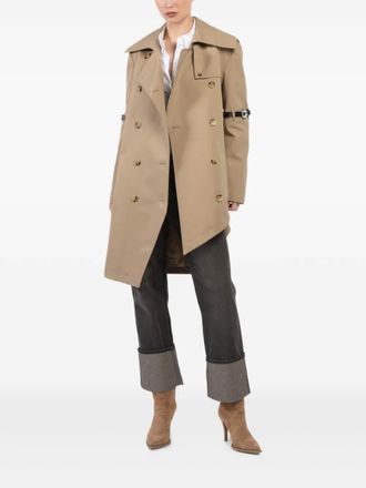 Coperni Doppelreihiger Trenchcoat - Nude