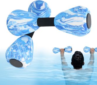Generic Dumbells Wasserhanteln - Wasserhanteln f&uuml;r Schwimmbad&uuml;bungen | Schaumstoff-Subbells f&uuml;r Wasser-Fitness-Training, Ausr&uuml;stung mit geringer Wirkung f&uuml;r W