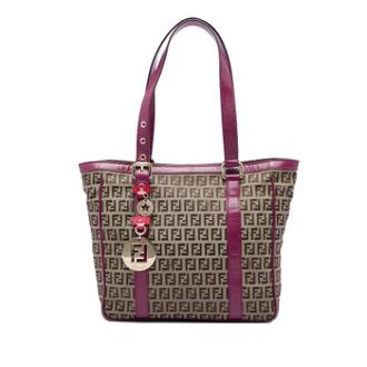 Fendi Pre-owned Canvas Tote Bag - - Pre-owned - Damen - Braun - ONE SIZE