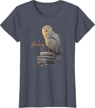 Harry Potter Hedwig Books Painted T-Shirt