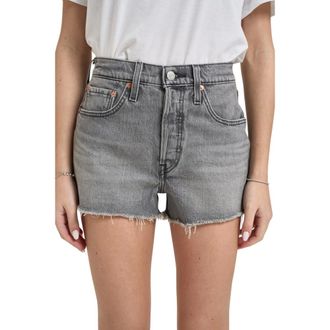 Levi's Femme, Shorts, Gris, Taille: W26 501 Shorts