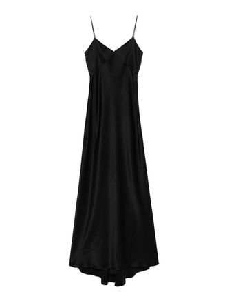 Max Mara Knielanges Kleid - Grau