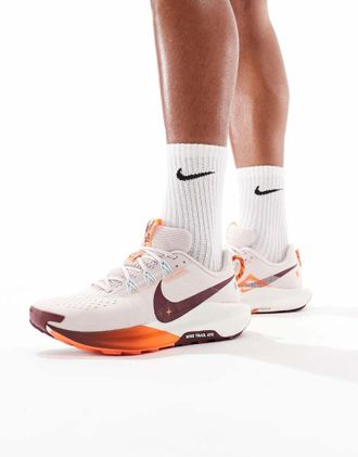 Nike ReactX Pegasus Trail 5 - Baskets - Blanc et rouge