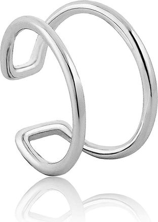 Ania Haie Damen Ohrring MODERN MINIMALISM Ear Cuff aus 925 Sterling Silber, ohne Verschlu&szlig;, Gr&ouml;&szlig;e: 1,2cm, inkl. Geschenkverpackung