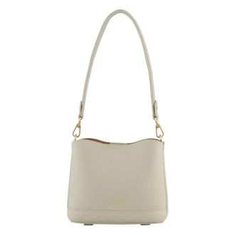 Pourchet Femme, Sacs, Beige, Taille: ONE Size Sac porté épaule Nano beige - en cuir