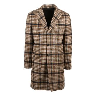 L.B.M. 1911 L.b.m. 1911, Homme, Manteaux, Brun, Taille: S Cappotto