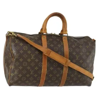 Louis Vuitton unisex, Pre-owned, Brun, Taille: ONE Size Sac Week-End en Toile Pre-owned