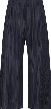 Pleats Please Issey Miyake Weite Gefaltete Hose