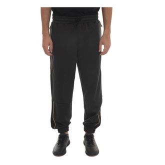 Emporio Armani Fleece Hosen - - Trousers - Herren - Schwarzk - 2XL