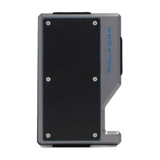 Piquadro Aluminium MagSafe Kartenetui mit elastischem Band - - Accessories - unisex - Schwarzk - ONE SIZE