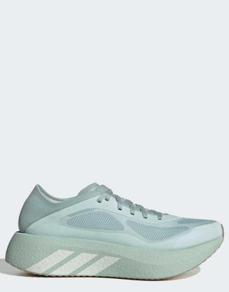 adidas Hyperboost chaussures de running en vert vapeur / blanc cass&eacute;