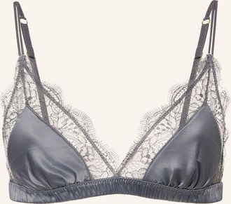 Love Stories Love Stories Triangel-Bh Love Lace Aus Satin grau