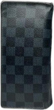 Louis Vuitton Porte-cartes didentit&eacute; vintage doccasion - Homme - Pre-owned - Noir - Taille: ONE Size