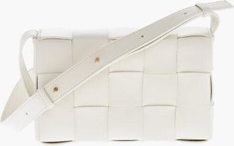 Bottega Veneta Braided Leather Rectangular Bag Gr&ouml;&szlig;e Unica