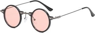 Generic Lunettes De Soleil &Agrave; Petite Monture For Hommes, Vacances, Plein Air, Femmes, Conduite(Pink)