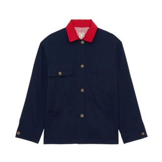 Ines De La Fressange Melchior Work Jacket - - Jackets - Damen - Blau - XS