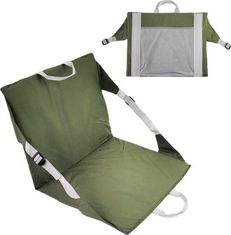 Generic Klappstadionstuhl - Tragbares Bleacher -Kissen, leichte Campingstuhlmatte, kompakter Outdoor-Eventsitz mit Pad | St&uuml;tzkissen f&uuml;r Sport, und Urlaub