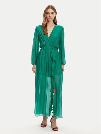 Haveone Sommerkleid AFF-N013 Gr&uuml;n Loose Fit