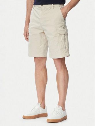 Guess Stoffshorts M6GDVA W1703 Creme Regular Fit