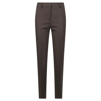 Incotex Pantalone Petra - Femme - Pantalons - Brun - Taille: 42 FR
