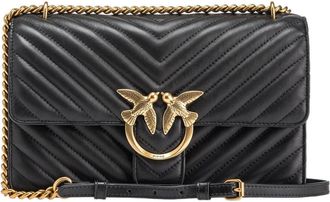 Pinko Pinko, Femme, Sacs, Noir, Taille: ONE Size Love One Classic Bag
