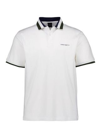 Hackett Herren Polo-Shirt weiß