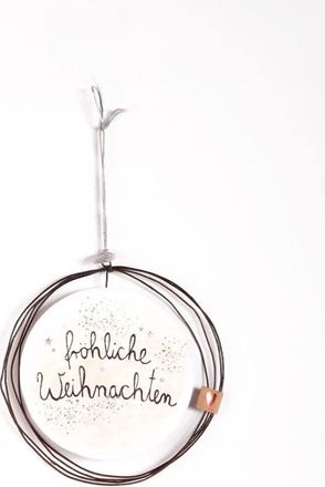 Good old Friends Winterzauberornament Fr&ouml;hliche Weihnachten