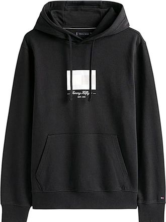Tommy Hilfiger Homme, Sweatshirts et sweats &agrave; capuche, Noir, Taille: 2XL Felpa