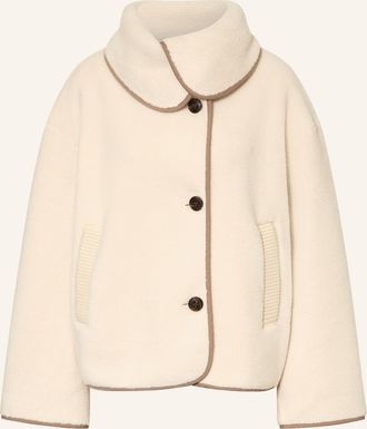 Varley Teddyfell-Jacke weiss