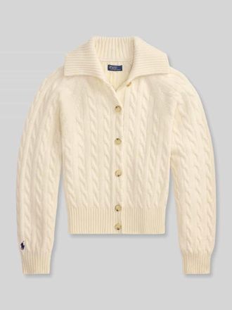 Polo Ralph Lauren Regular Fit Strickjacke aus Woll-Kaschmir-Mix