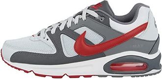 Nike Nike Air Max Command, Chaussures de Running Homme, Gris (Pure Platinum/Gym Red/DK Grey/Cool Grey/White 049), 41 EU