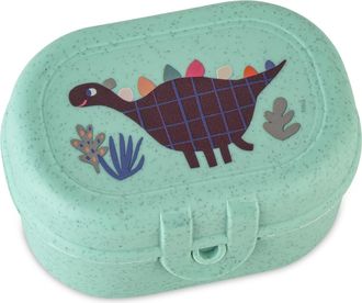 Koziol PASCAL MINI REX Snackbox | Lunchbox mit Clipverschluss | f&uuml;r Kinder | biozirkul&auml;rer Kunststoff, bruchfest, sp&uuml;lmaschinengeeignet | Schule, Kindergarte
