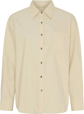 Notyz Notyz, Femme, Blouses et Chemises, Beige, Taille: 46 FR Chemise Oversize
