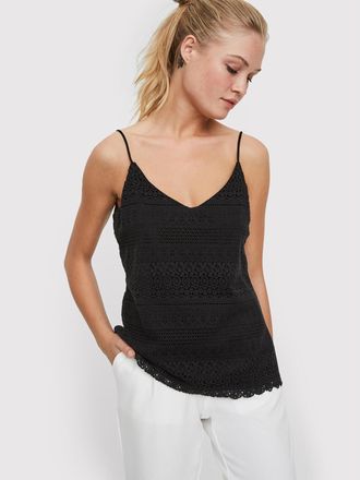 Vero Moda Top Honey 10190150 Schwarz Regular Fit