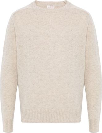 Fursac Pullover mit meliertem Effekt - Nude
