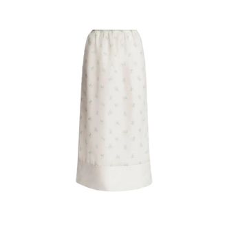 Carven Sheer Skirt - - Skirts - Damen - Wei&szlig; - L