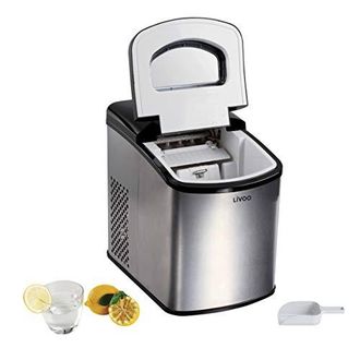 DomoClip DomoClip DOM367 Eisw&uuml;rfelmaschine, silber/schwarz