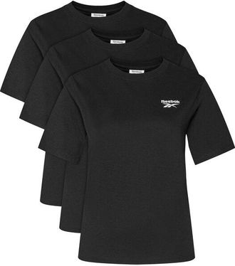 Reebok T-Shirt-Set RK25194CCW Schwarz Regular Fit