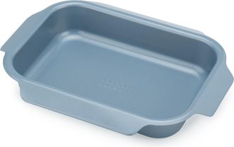 Joseph Joseph Nest Ofenblech, Karbonstahl mit Antihaftbeschichtung, leicht zu ziehende Griffe, 30cm x 23cm x 4.9cm, Blau