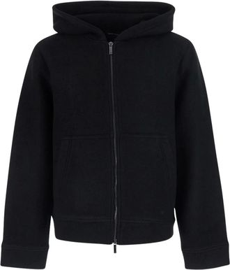 Emporio Armani Homme, Sweatshirts et sweats &agrave; capuche, Noir, Taille: L Vestes