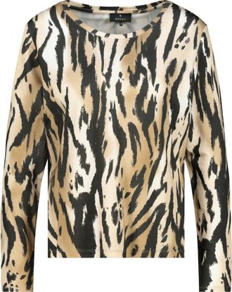 Monari Elegantes Viskose-Shirt - - Tops - Damen - Mehrfarbig - M